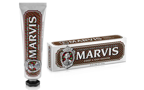 Marvis Sweet & Sour Rhubarb Toothpaste - 75ml | Man Perfected