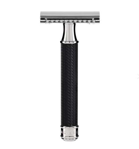 Muhle Traditional R89 Closed Comb Safety Razor – Black Handle | Man ...
