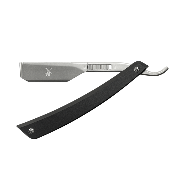 Muhle RMW6 Straight razor with changeable blade - Black | Man Perfected